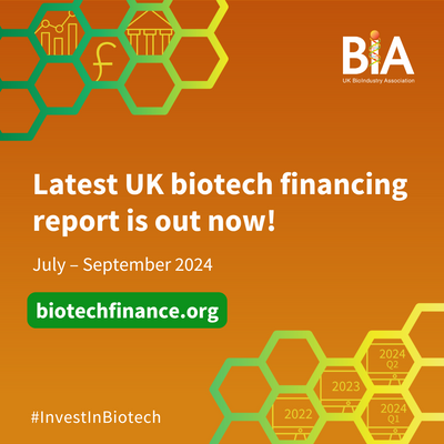 UK biotech defies global market pressures, secures £808 million in Q3 ...